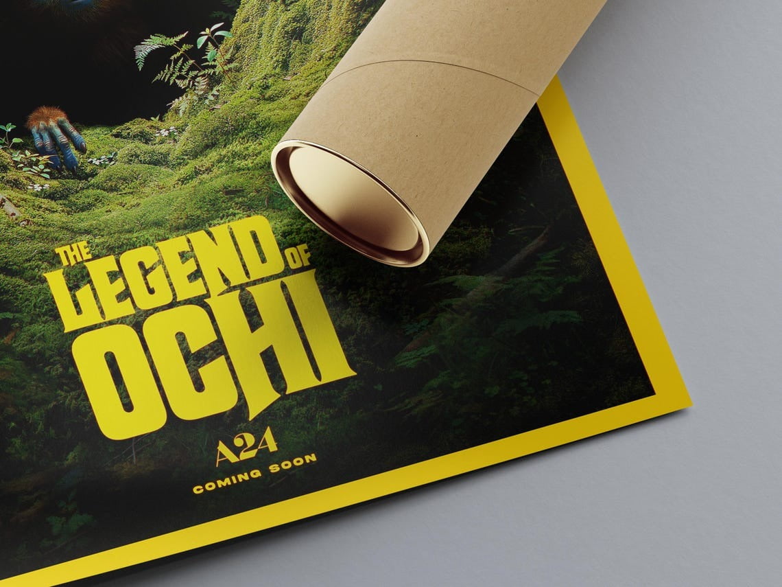 The Legend of Ochi, Isaiah Saxon, Emily Watson, Willem Dafoe, 2025 ...