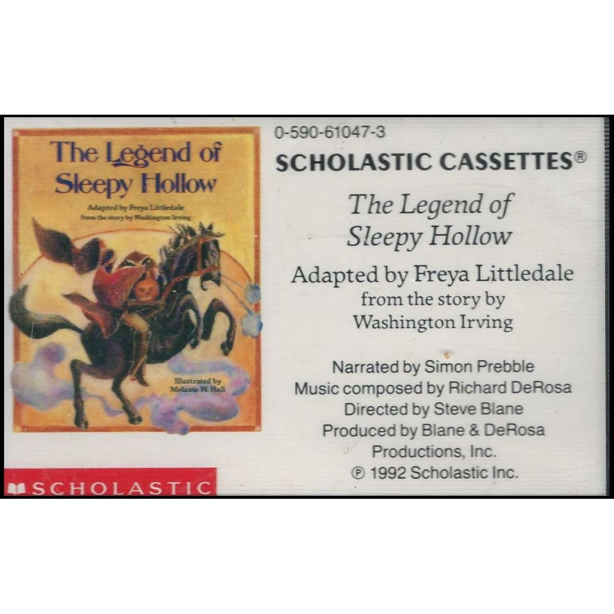 The Legend of Sleepy Hollow (Scholastic Cassettes) (Audio Cassette ...
