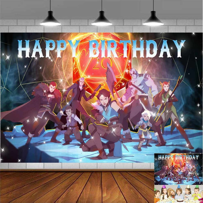 The Legend of Vox Machina Backdrop Banner Party Supplies Poster Movie ...