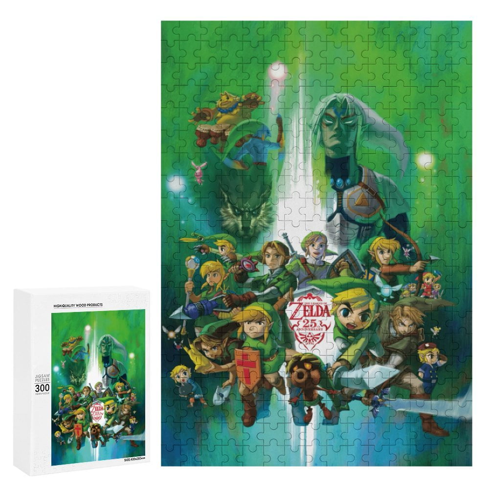 The Legend of Zelda 300 Piece Jigsaw Puzzle For Adults & Kids Boys ...