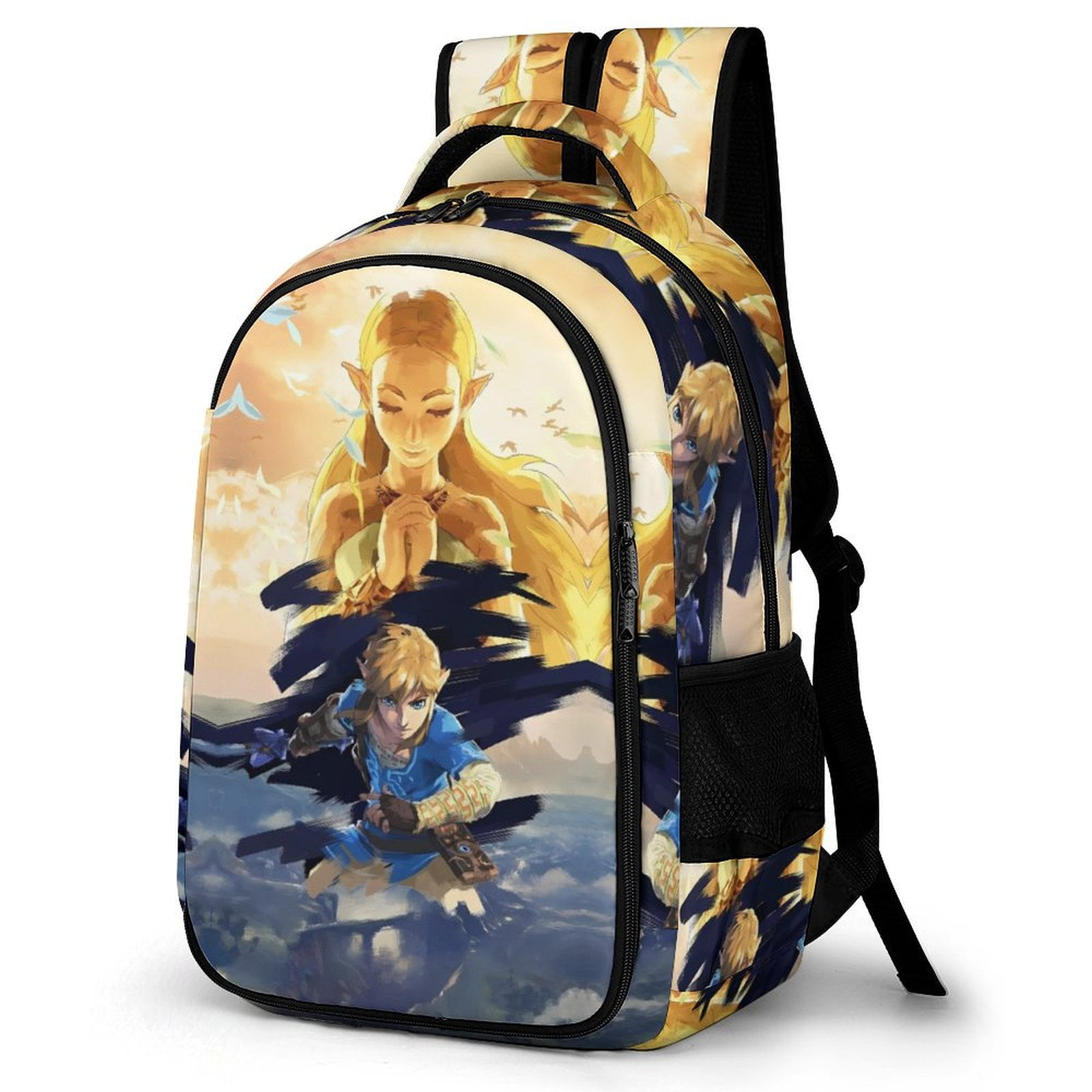The-Legend-of-Zelda Backpack, Lightweight Dual Zippers School Backpacks ...