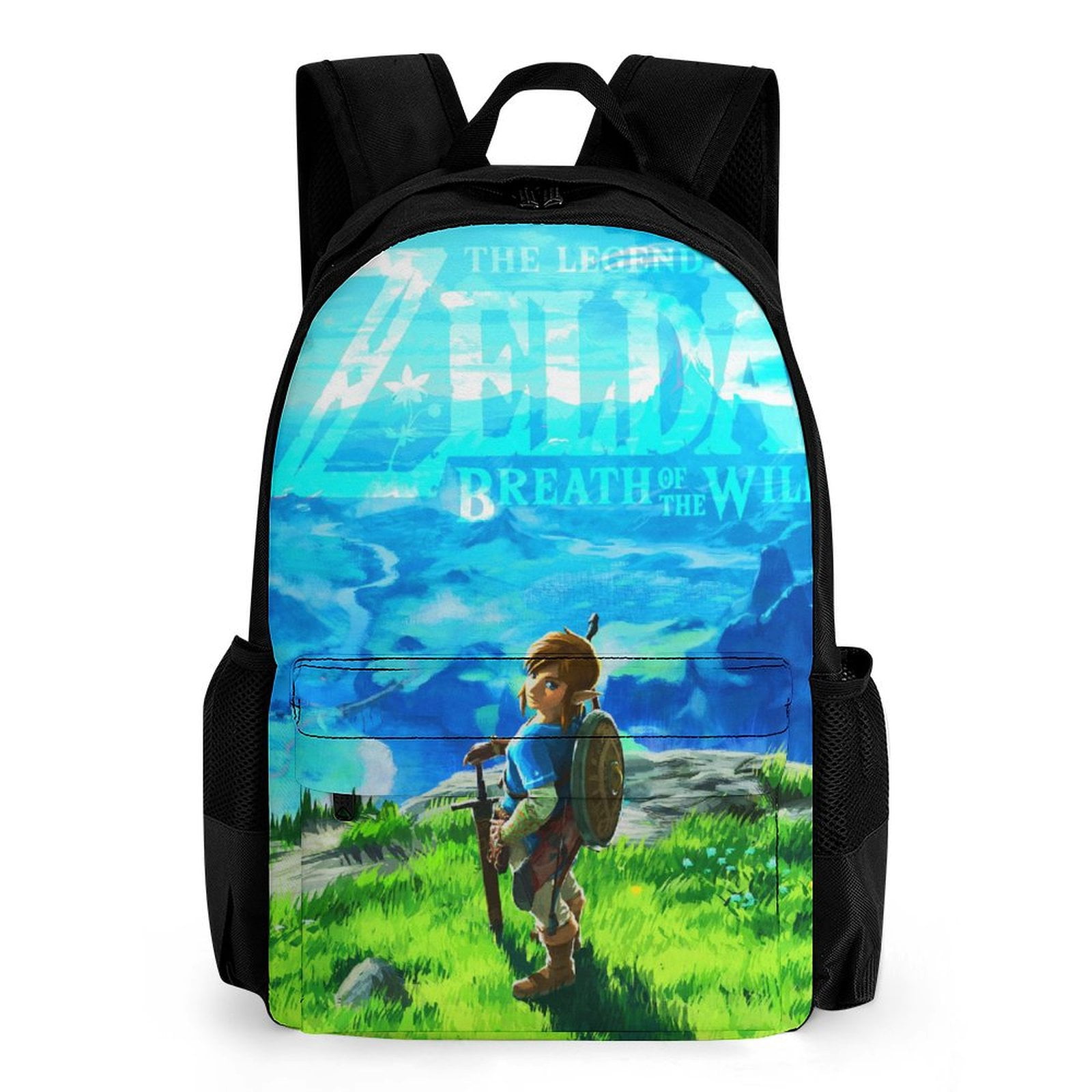 The Legend of Zelda Breath of The Wild Backpack Laptop Bag Student ...