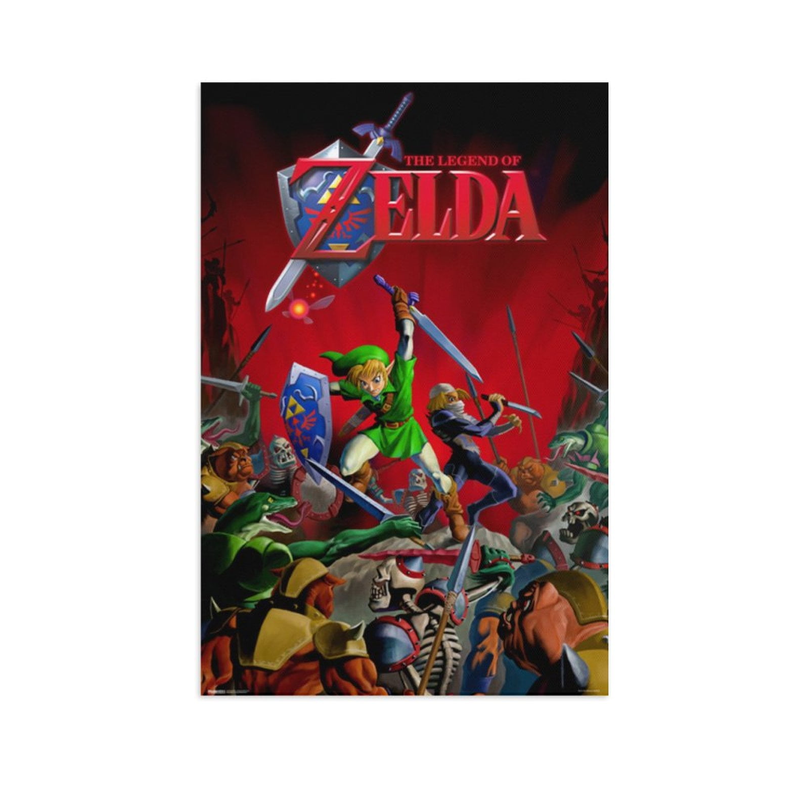 The Legend of Zelda Canvas Wall Art Painting Artwork Picutures Wall ...