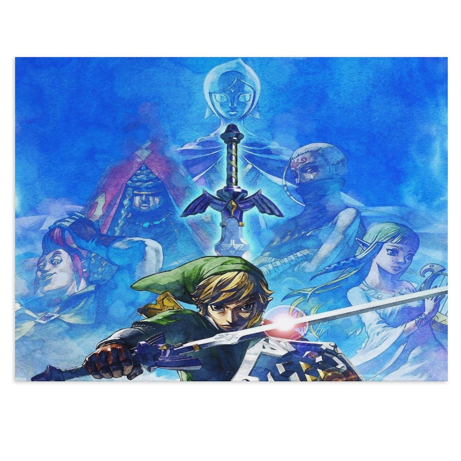 The Legend of Zelda Canvas Wall Art Painting Artwork Picutures Wall ...