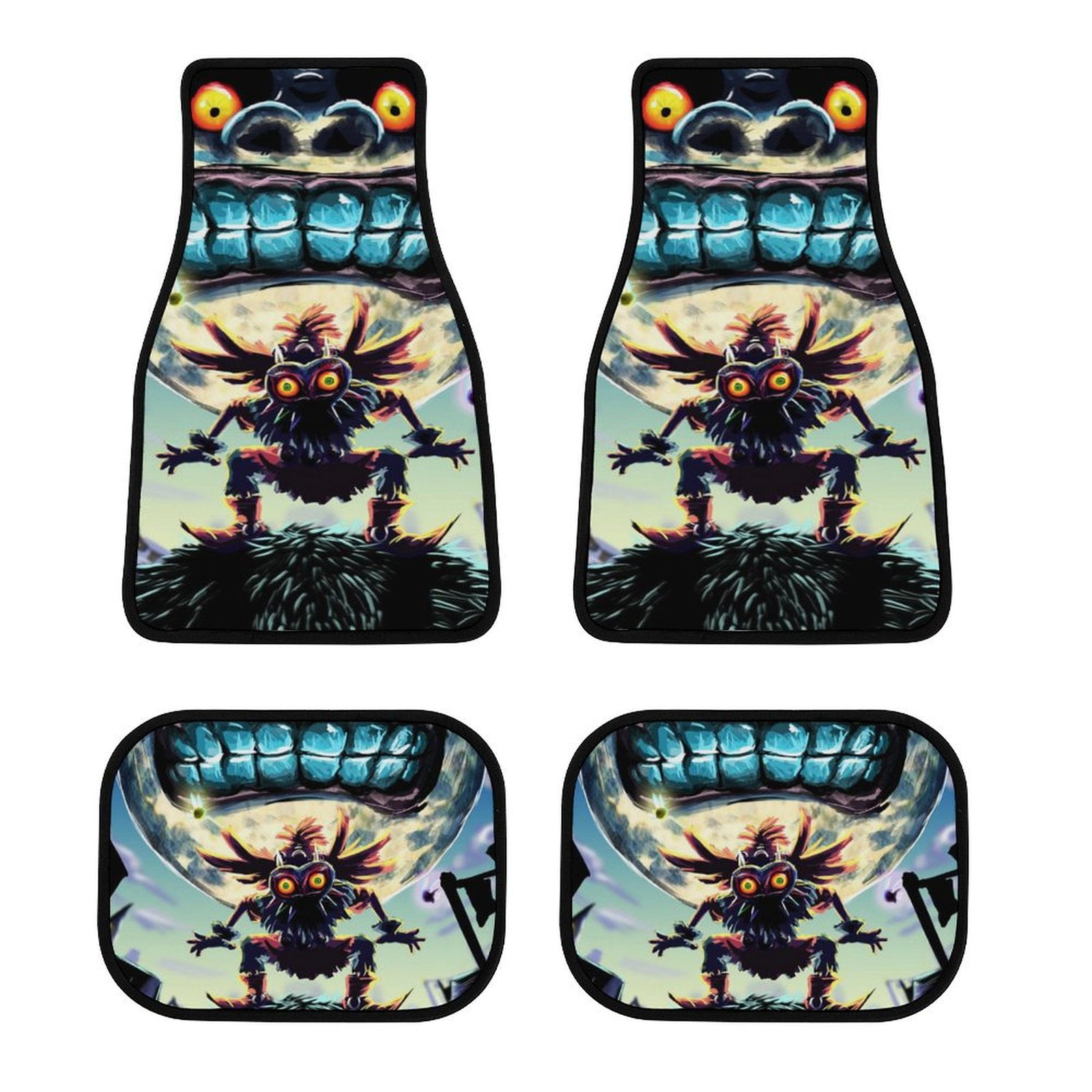 The Legend of Zelda Car Mat Universal Fit 4-Piece Set Car Floor Mats ...