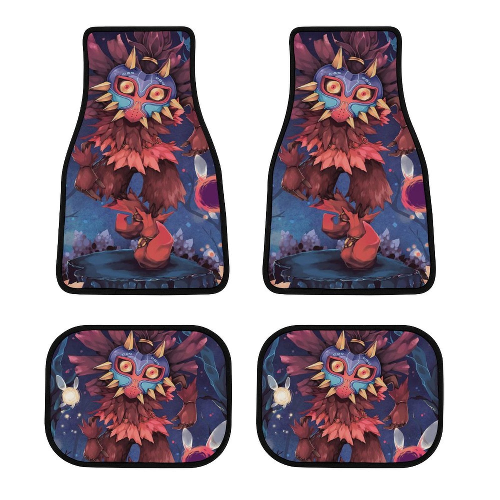 The Legend of Zelda Car Mat Universal Fit 4-Piece Set Car Floor Mats ...