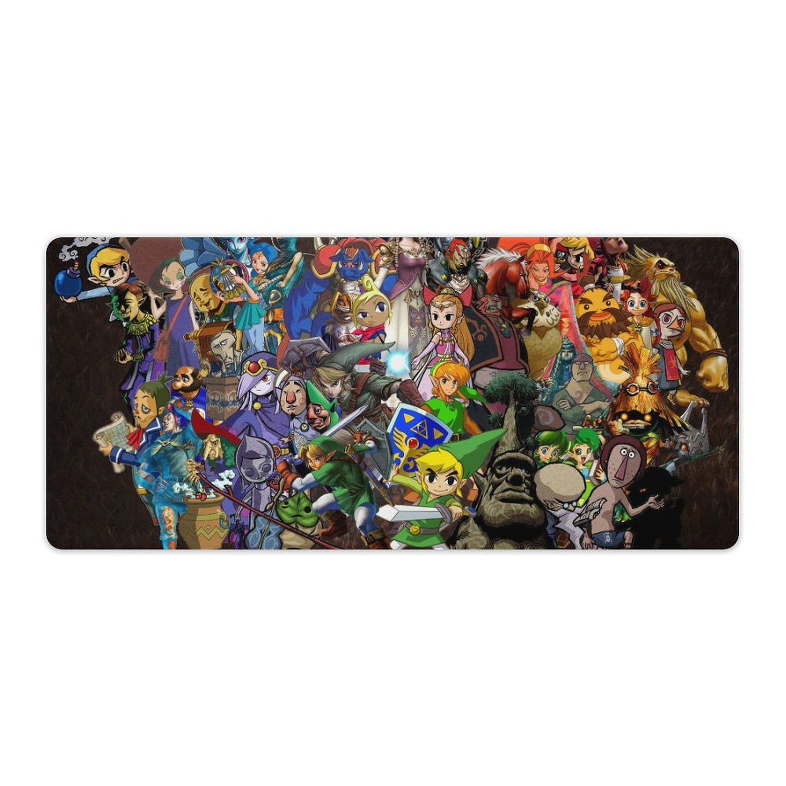 The Legend of Zelda Characters Mouse Pad No-sliped Large Mousepad ...