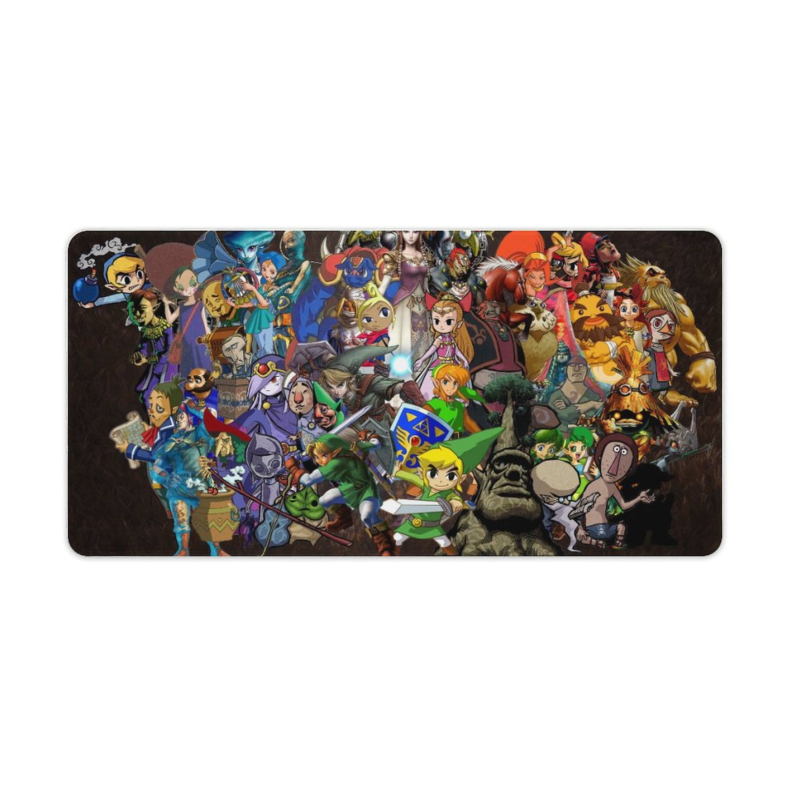 The Legend of Zelda Characters Mouse Pad No-sliped Large Mousepad ...