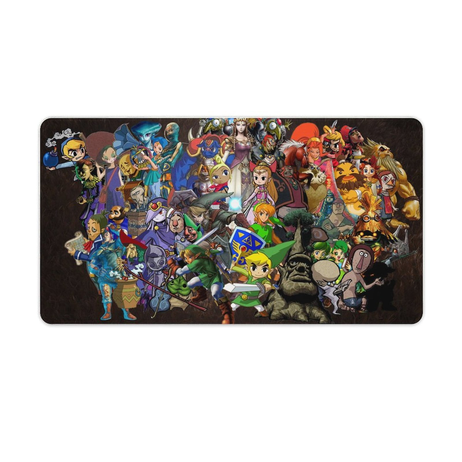 The Legend of Zelda Characters Mouse Pad No-sliped Large Mousepad ...
