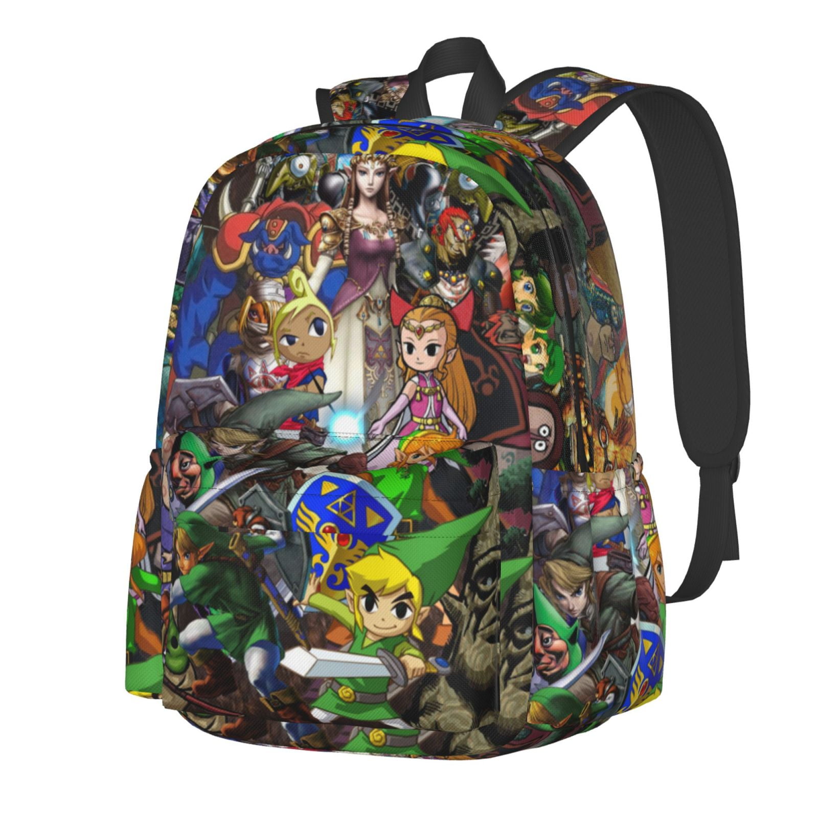 The Legend of Zelda Characters Unisex Laptop Backpack Large Capacity ...
