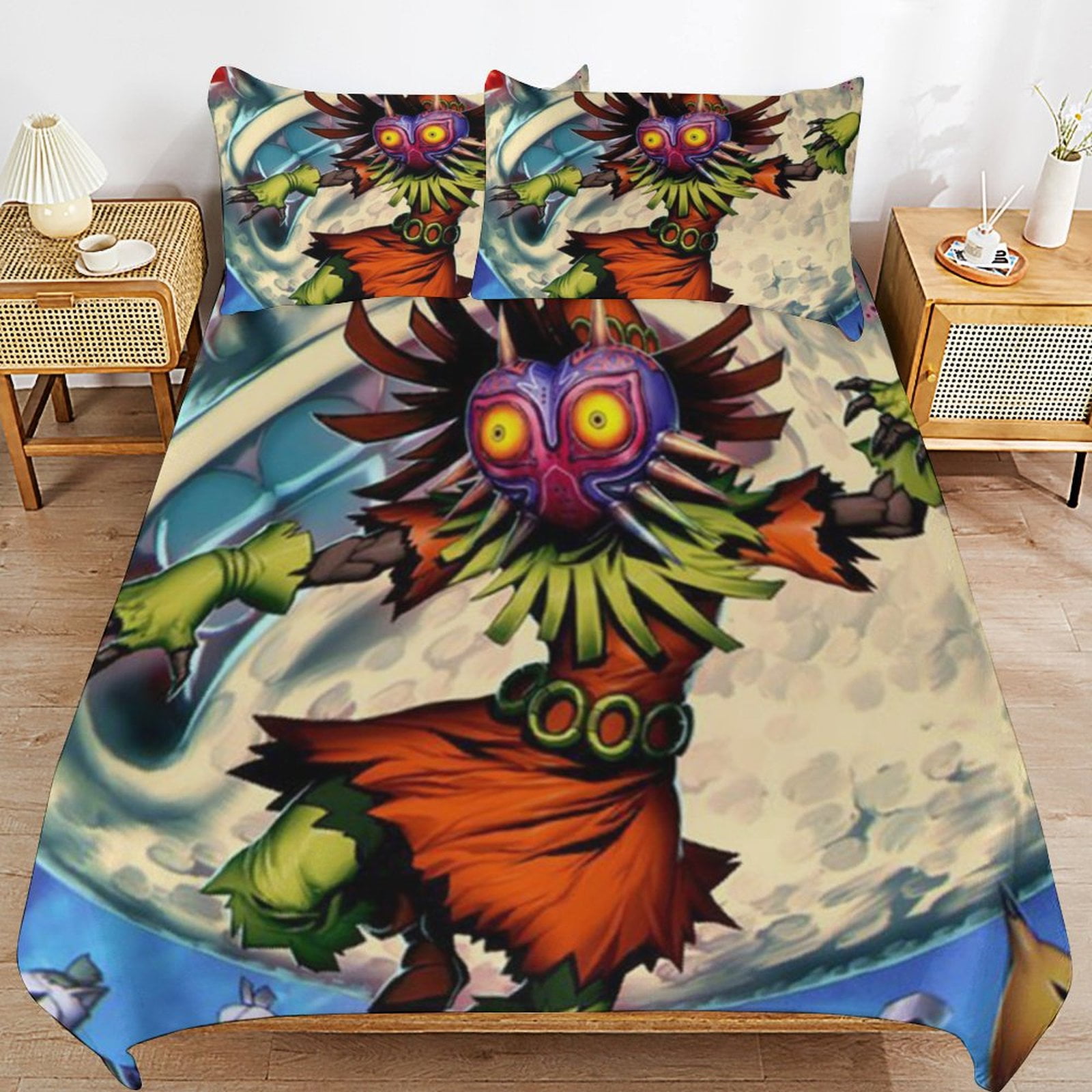 The Legend of Zelda Comforter Set 3 Pieces Quilt Cover Set Soft Bedding ...