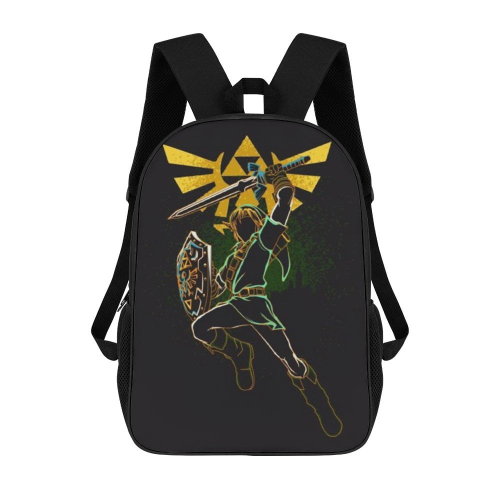 The Legend of Zelda Daypack 17 Inch Schoolbag Backpack Rucksack Large ...