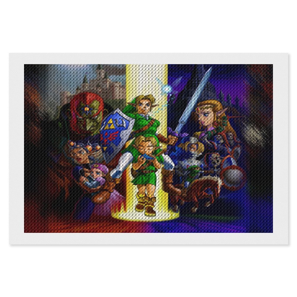 The Legend of Zelda Diamond Art Kits for Adults Diamond Art Gem Art ...