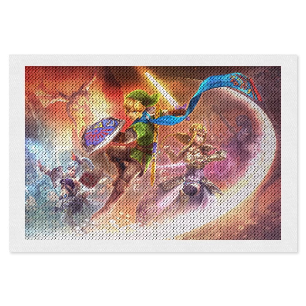 The Legend of Zelda Diamond Art Kits for Adults Diamond Art Gem Art ...