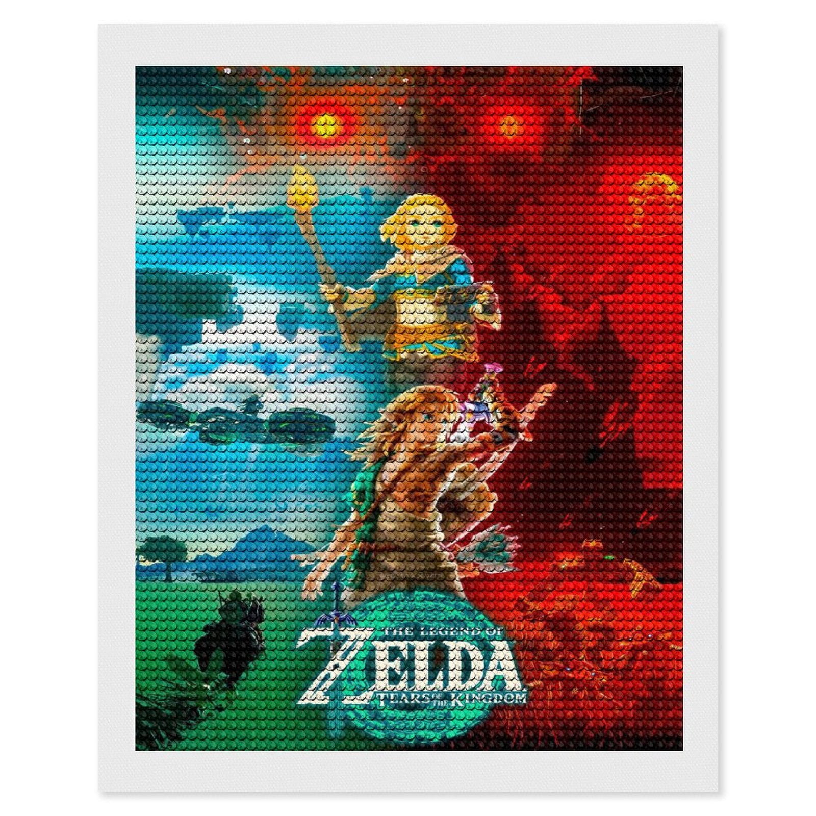 The Legend of Zelda Diamond Art Kits for Adults Diamond Art Gem Art ...