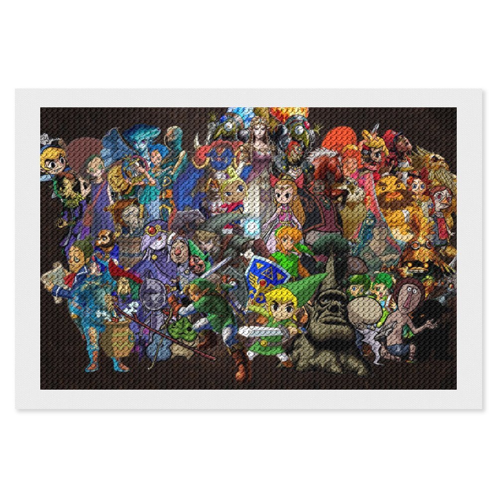 The Legend of Zelda Diamond Art Kits for Adults Diamond Art Gem Art ...