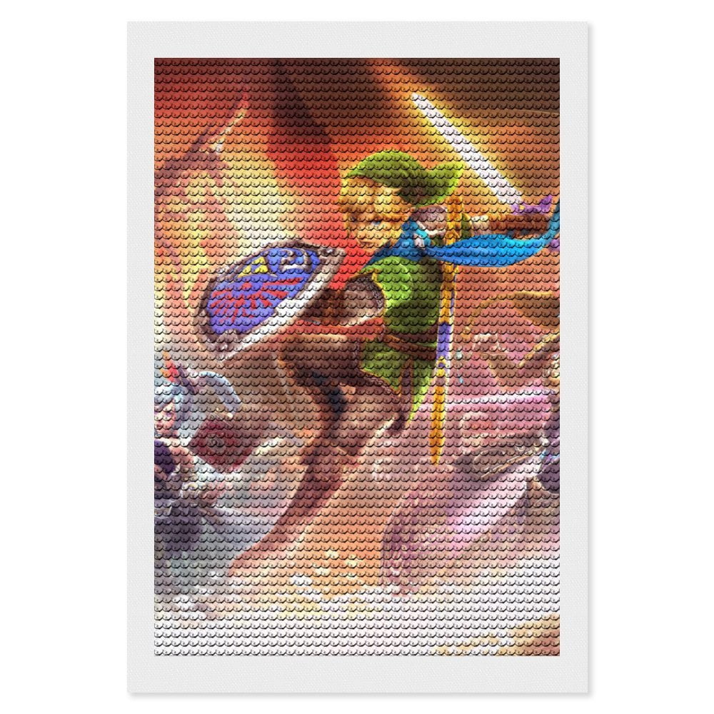 The Legend of Zelda Diamond Art Kits for Adults Diamond Art Gem Art ...