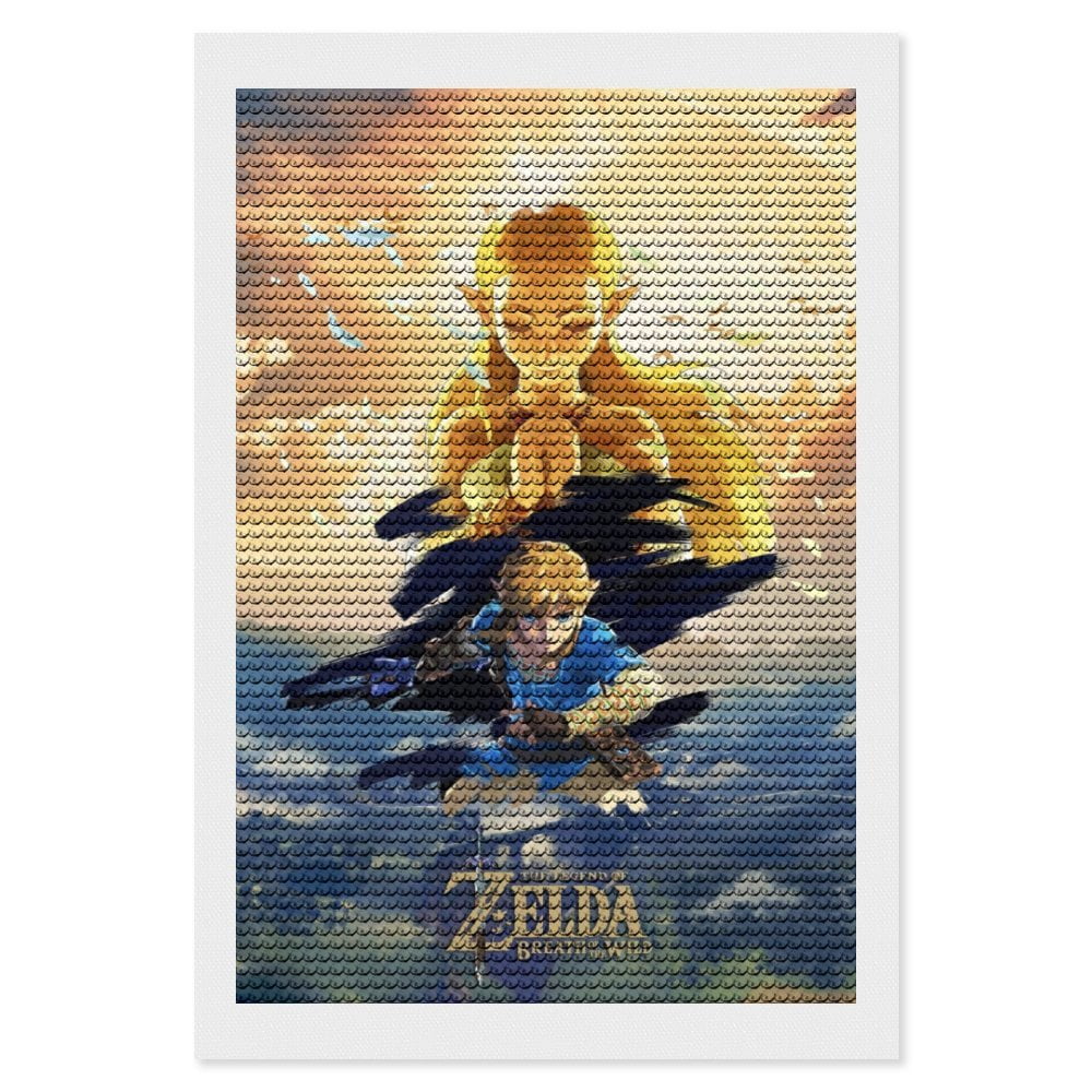 The Legend of Zelda Diamond Art Kits for Adults Diamond Art Gem Art ...