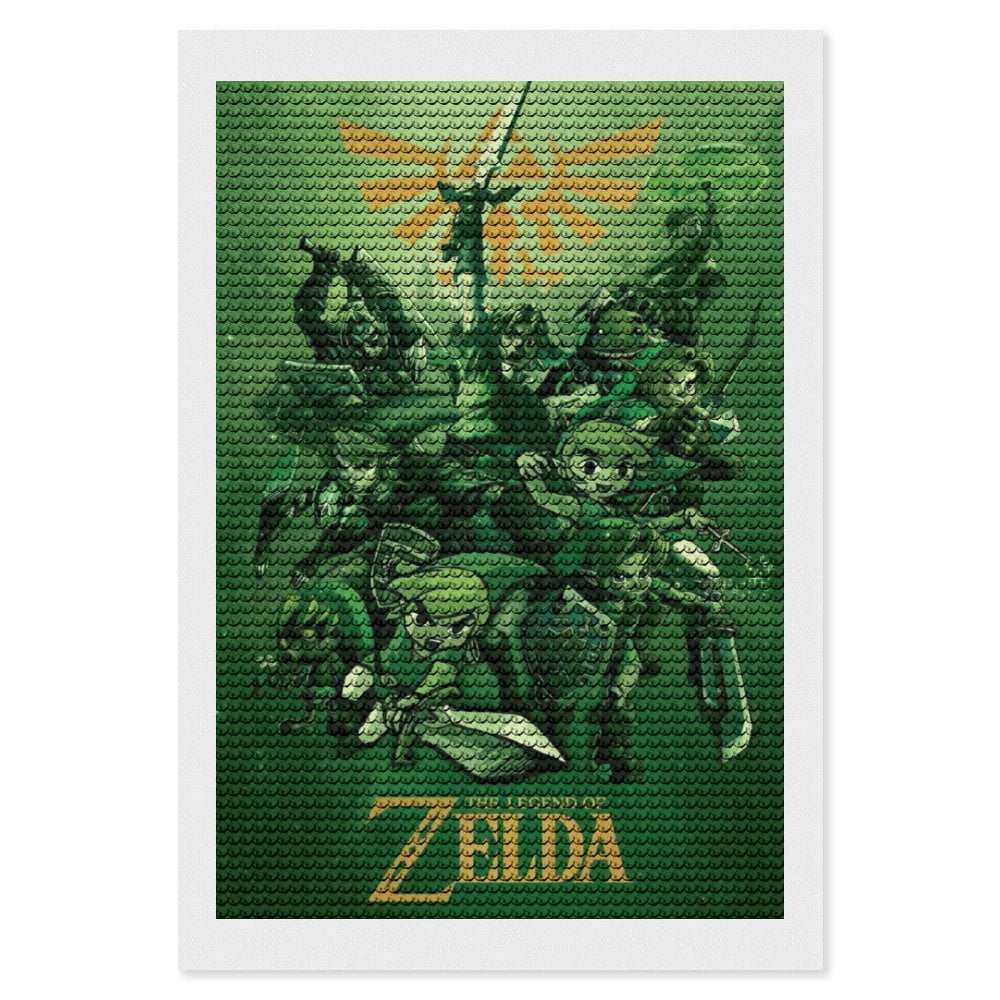 The Legend of Zelda Diamond Art Kits for Adults Diamond Art Gem Art ...