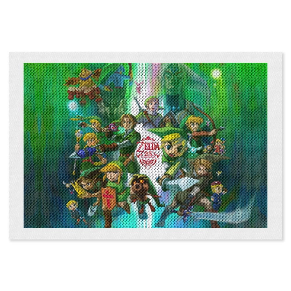 The Legend of Zelda Diamond Art Kits for Adults Diamond Art Gem Art ...