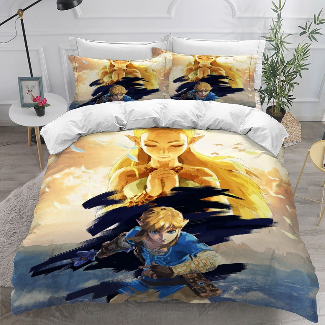 The Legend of Zelda Duvet Cover Set, Cartoon The Legend of Zelda ...