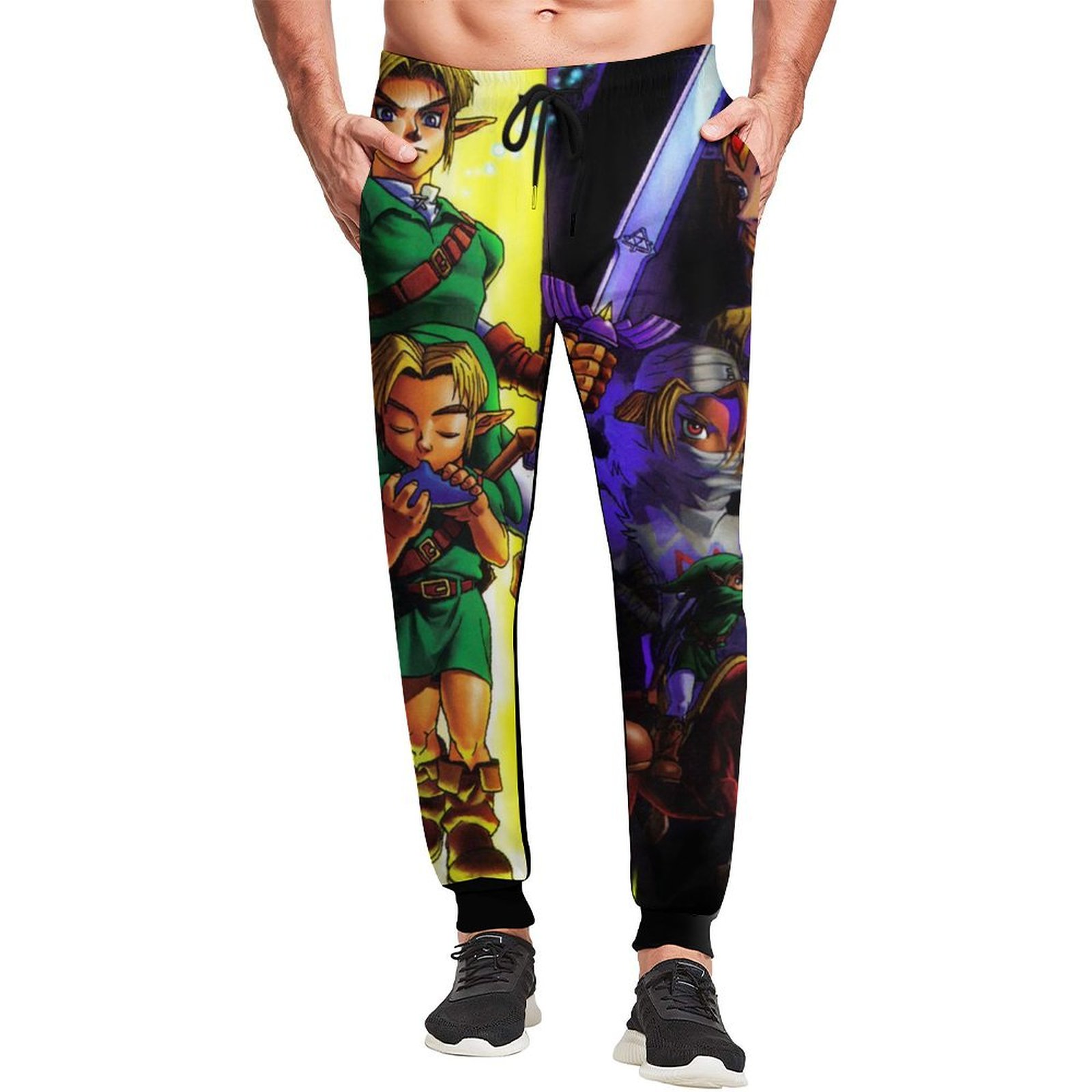 The Legend of Zelda Game Play Mens Sweatpants Joggers Pants 3D Printing ...