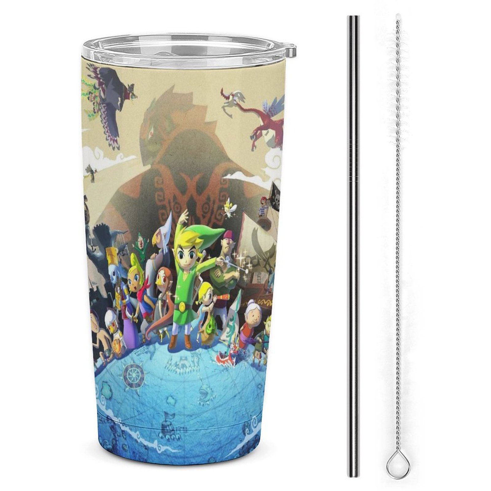 The Legend of Zelda Game Stainless Steel Car Cup Thermal Vacuum ...