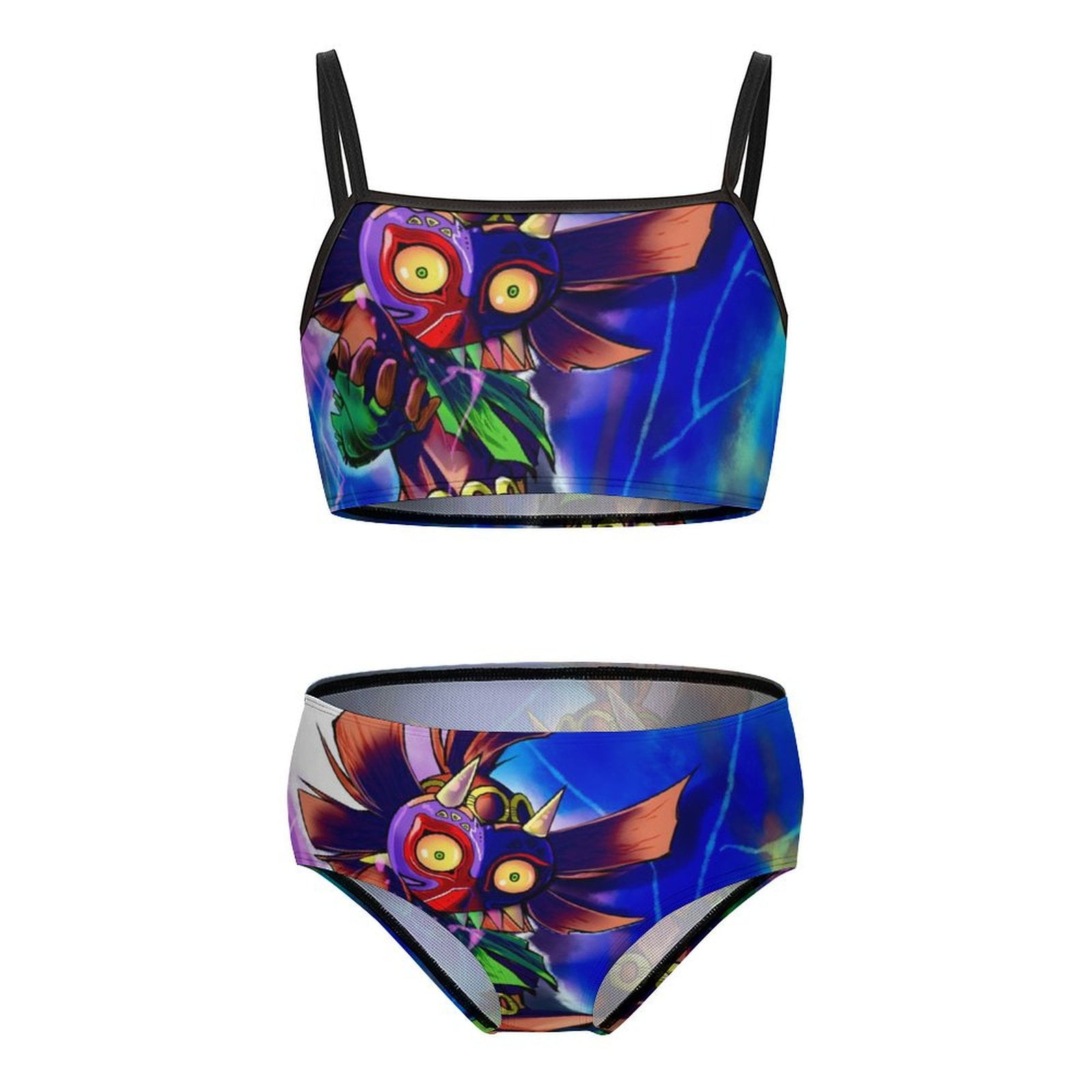 The Legend of Zelda Girls Bikini Swimsuits Two-piece Beach Bathing Suit Swimwear 6-7Y(110cm ...