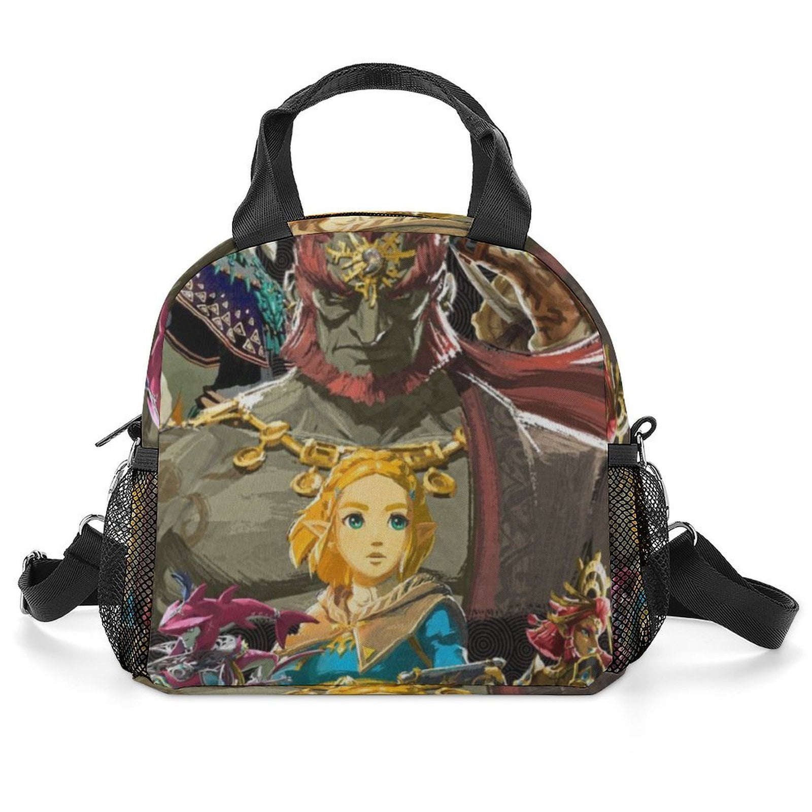 The Legend of Zelda Insulated Lunch Tote Bag Trendy Printed Crossbody ...