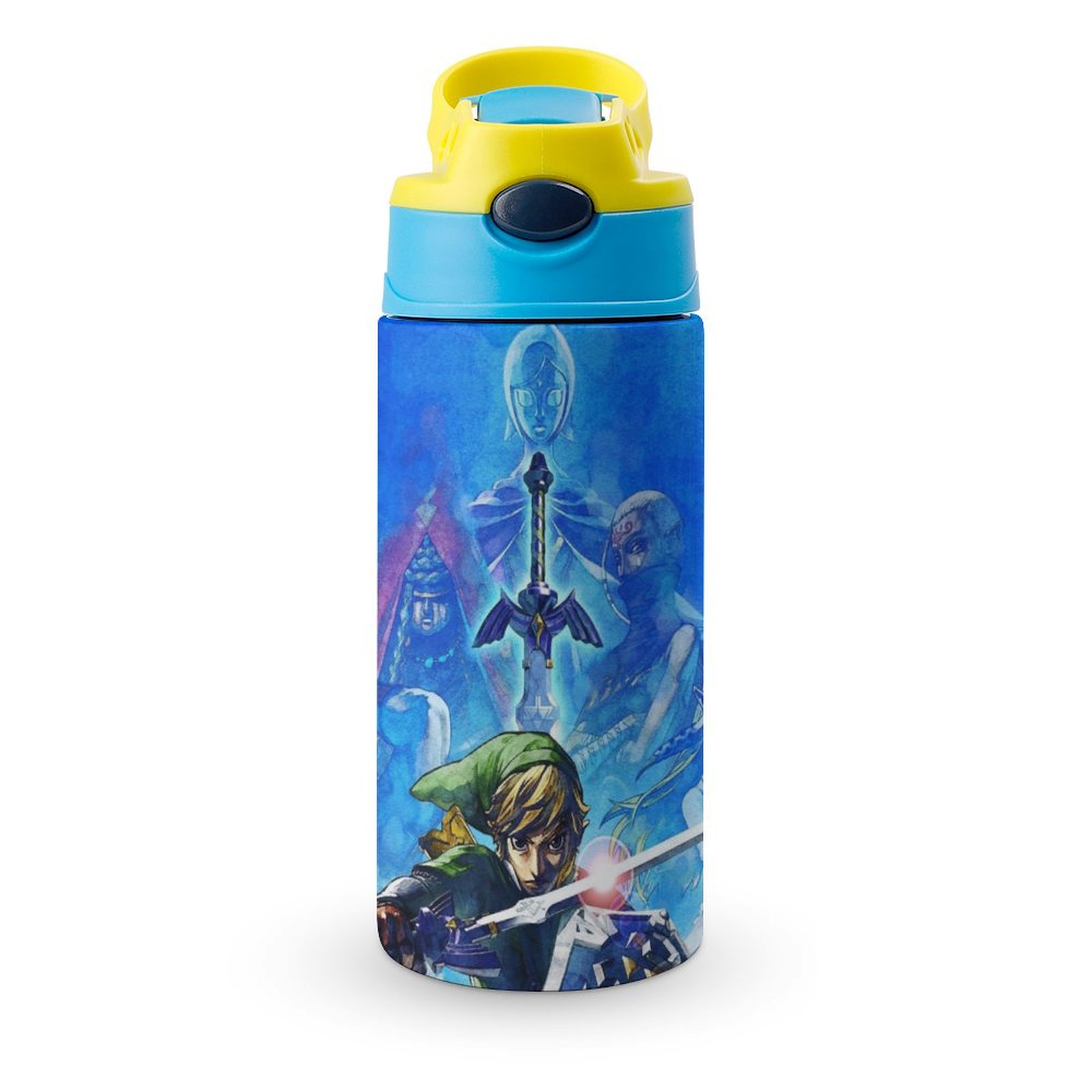 The Legend of Zelda Kids Straw Water Bottle, Stainless Steel Vacuum ...