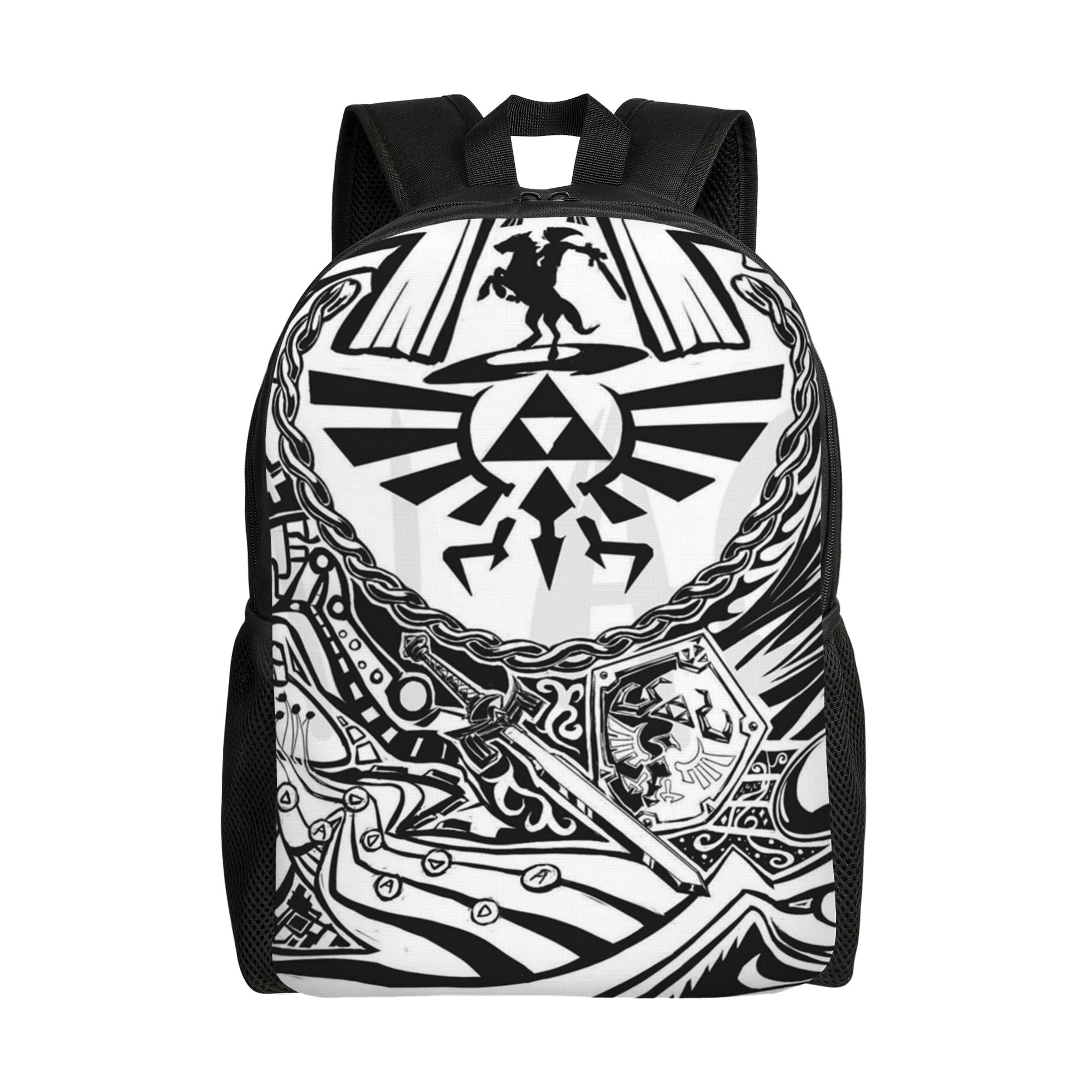 The Legend of Zelda Backpack Lightweight Bookbag Casual Daypack For ...