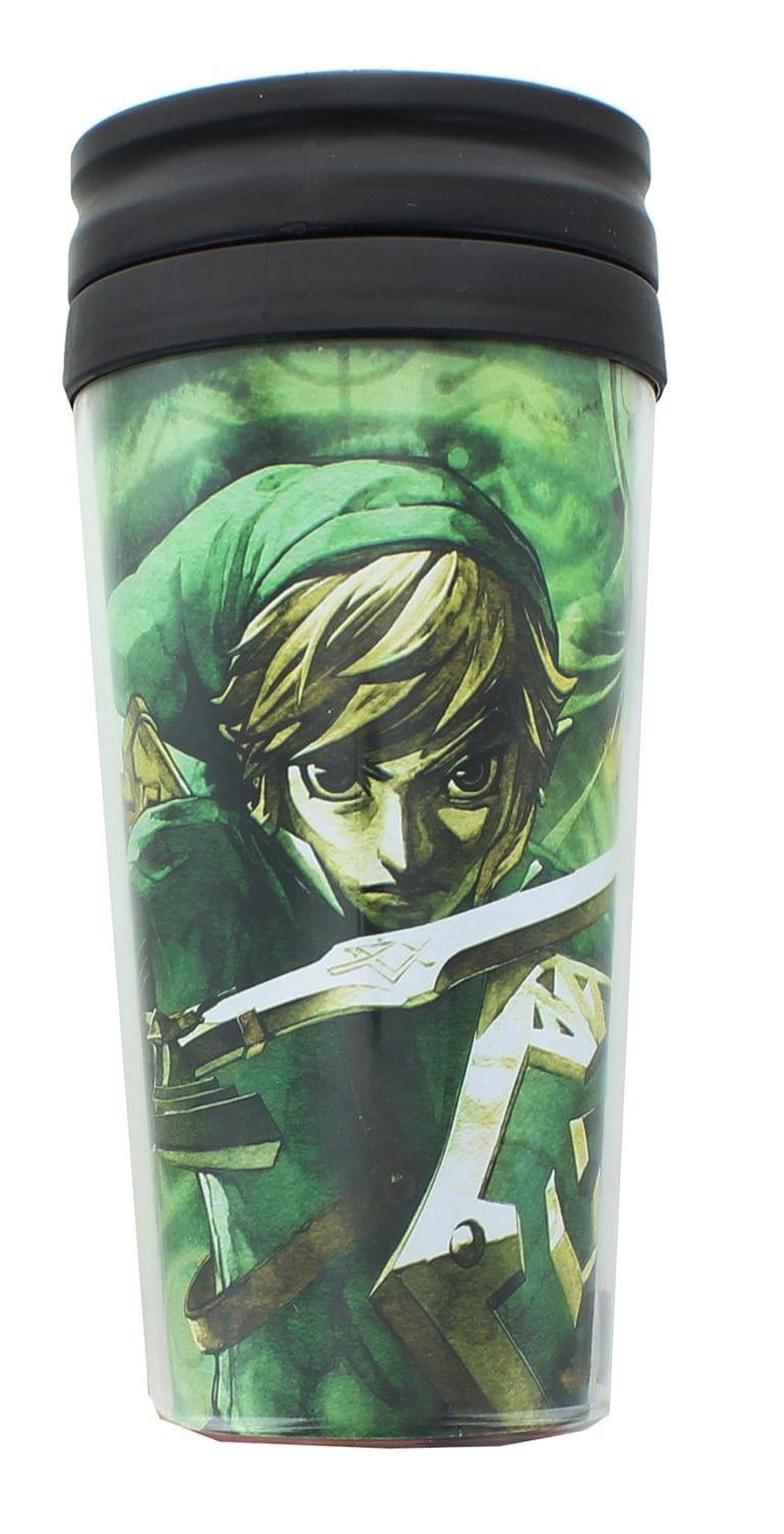 Just Funky The Legend of Zelda Link and Zelda Travel Mug - Walmart.com