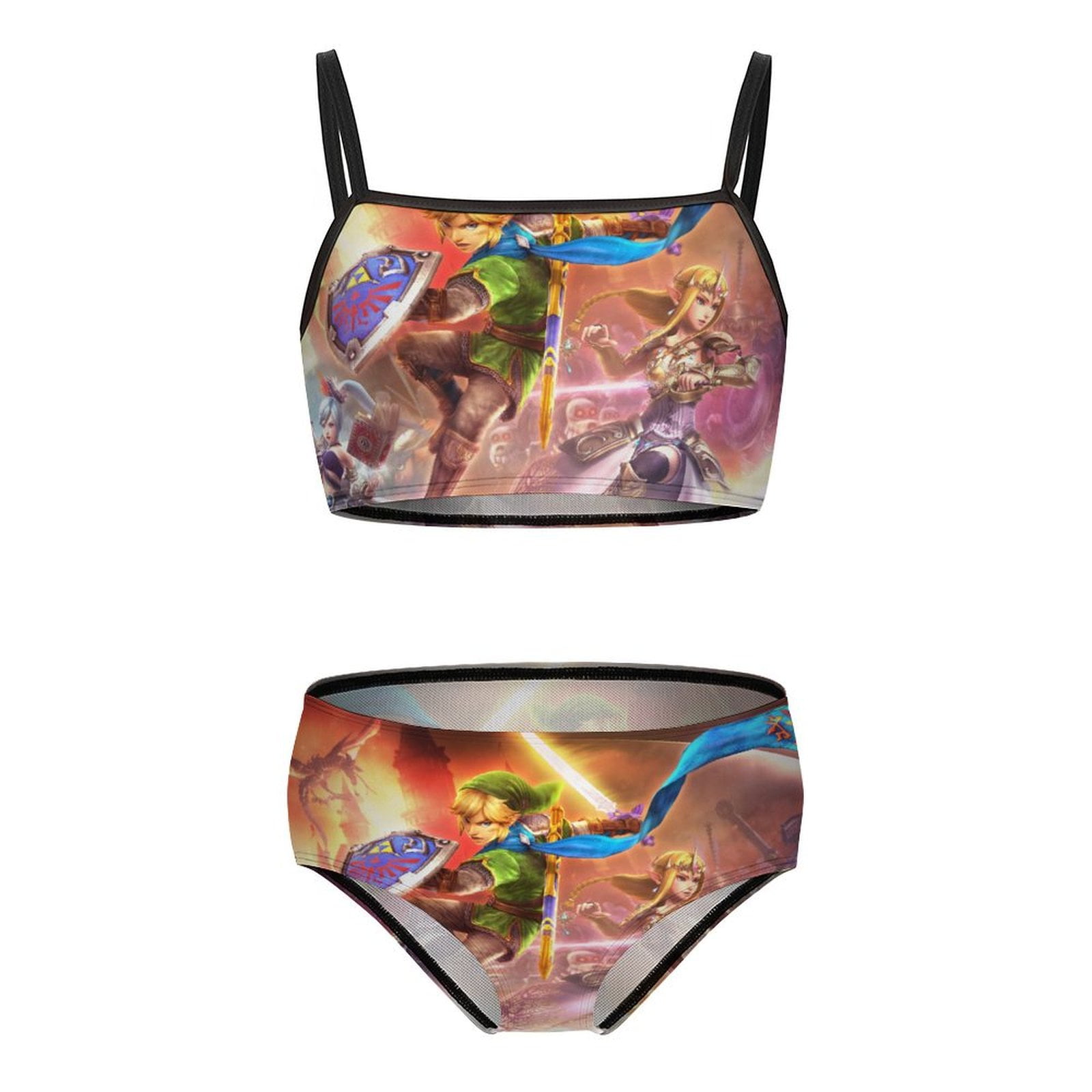 The Legend of Zelda Link's Awakening Children's Swimsuit Girls Swimwear ...