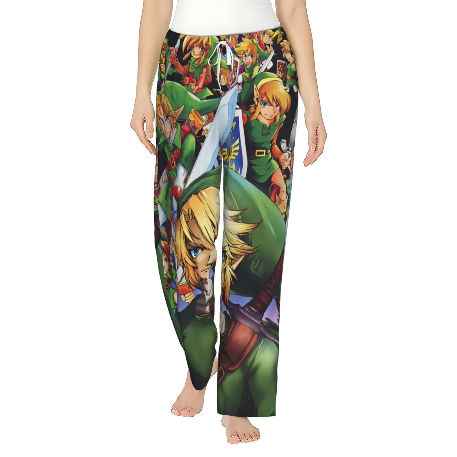 The Legend of Zelda Link's Awakening Game Women's Pajama Pants Lounge ...
