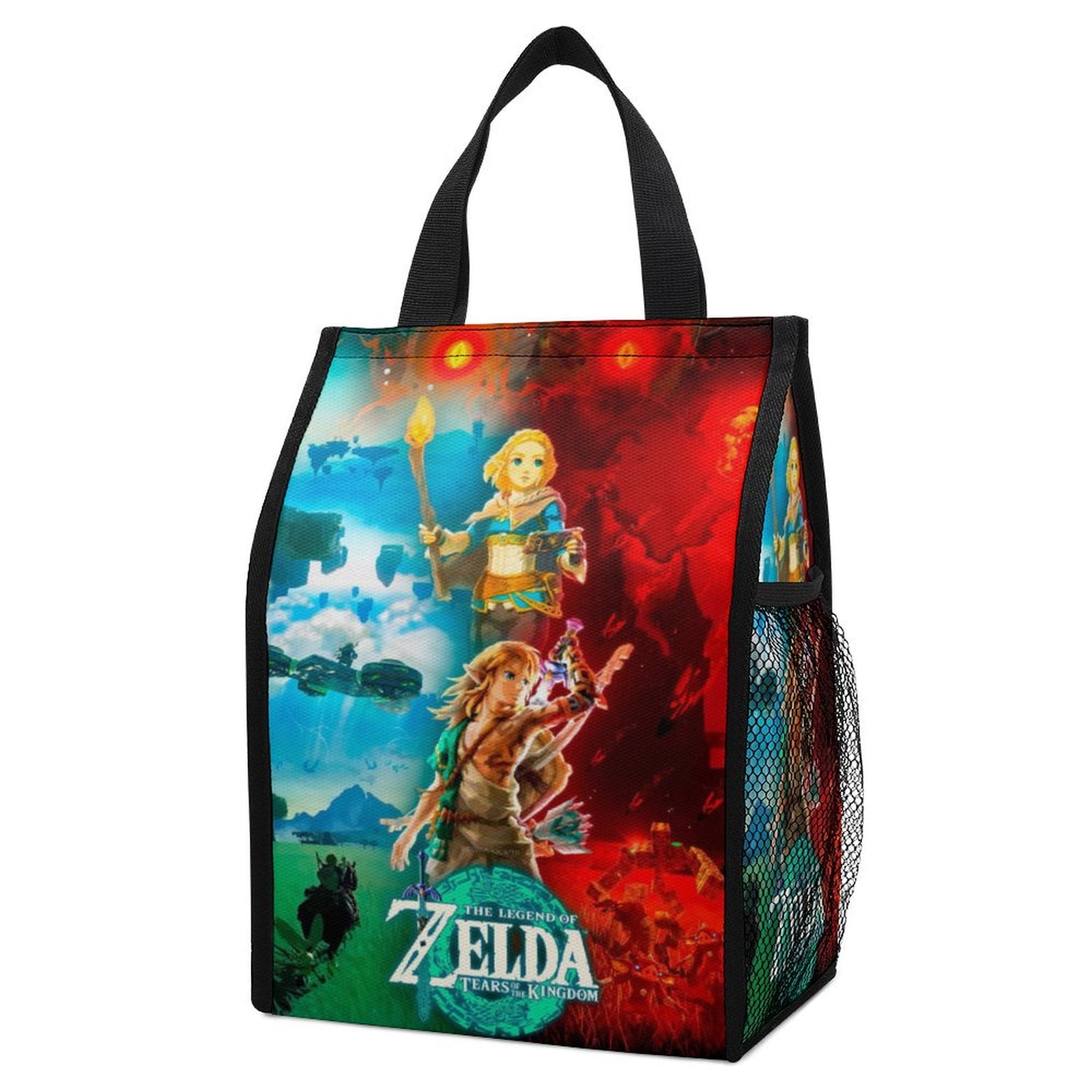 The Legend of Zelda Lunch Bag Insulated, Lunch Box Bag, Reusable Lunch ...
