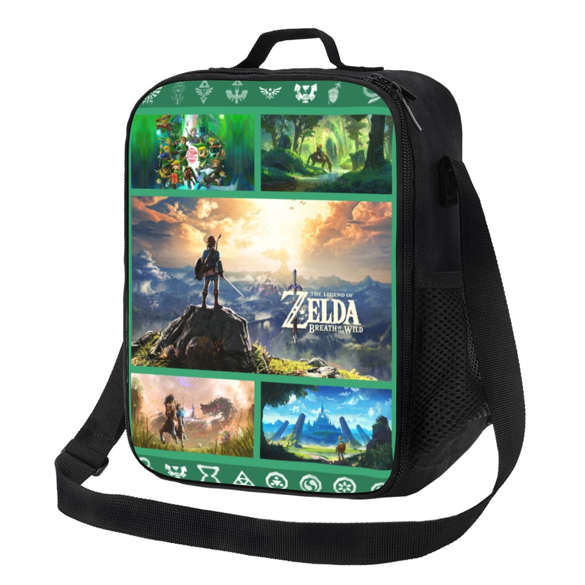 The Legend of Zelda Lunch Bag Lunch Box Lightweight Durable Lunch Tote ...