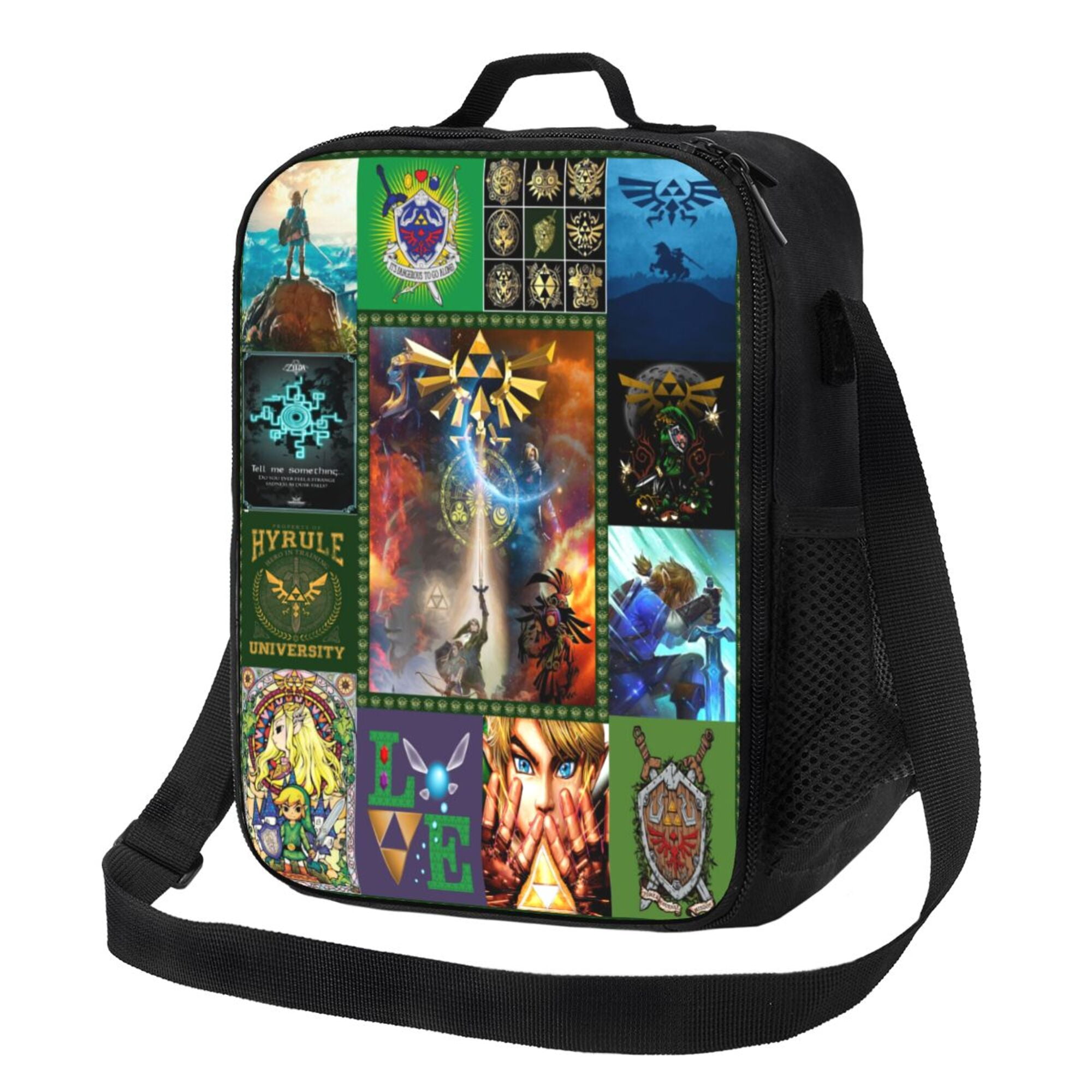 The Legend of Zelda Lunch Bag Lunch Box Lightweight Durable Lunch Tote ...