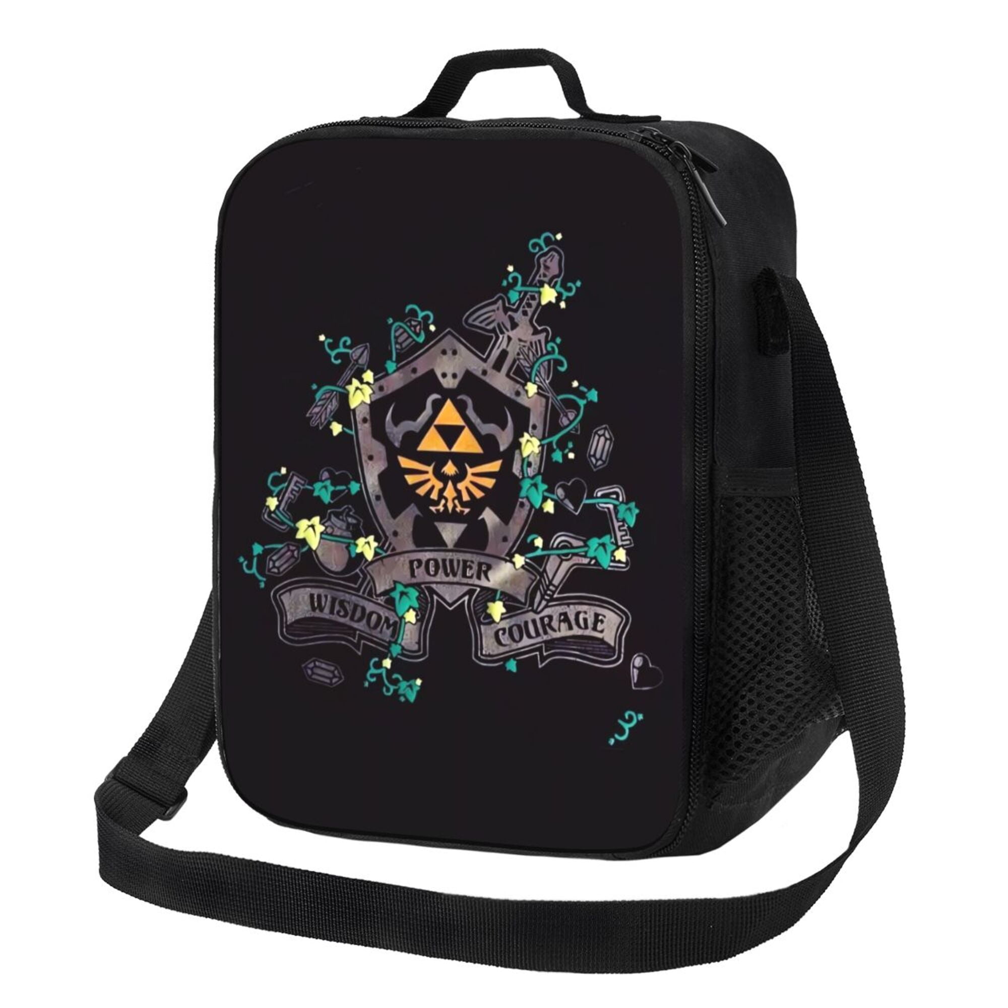 The Legend of Zelda Lunch Bag Lunch Box Lightweight Durable Lunch Tote ...