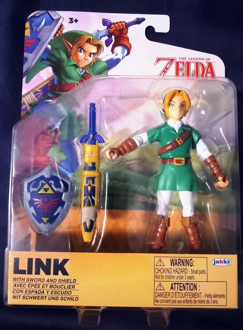 "Legend of Zelda: Ocarina of Time Link 4"" Collectible Nintendo ...