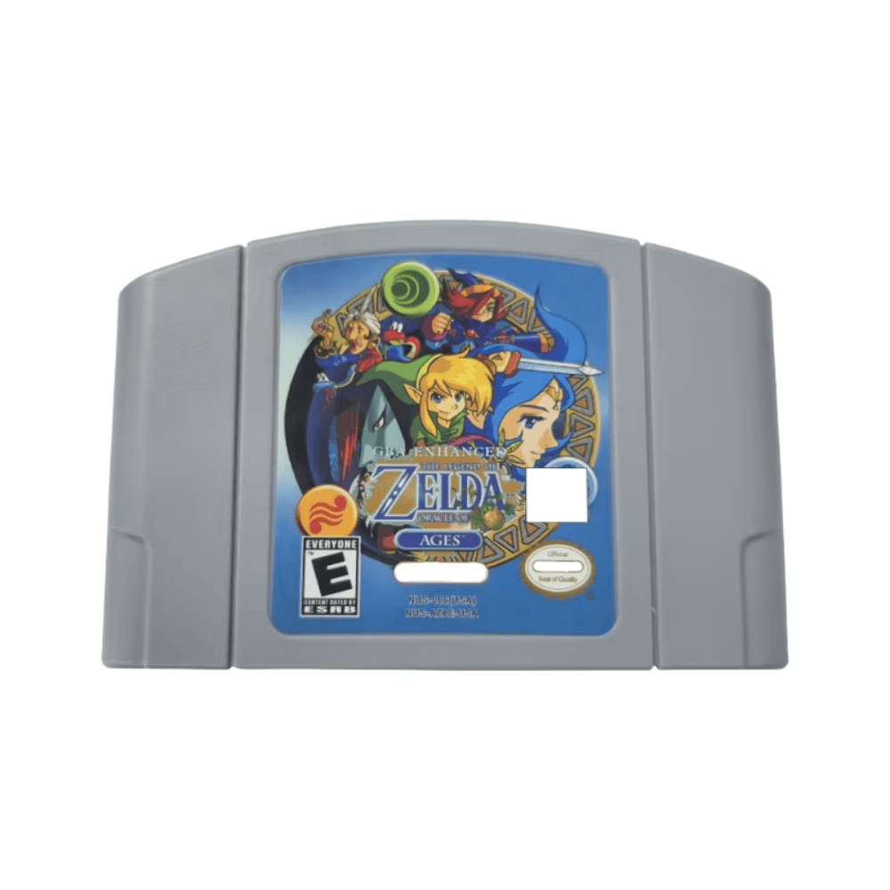 The Legend of Zelda Oracle of Ages GBA Enhanced N64 Game,US Version ...
