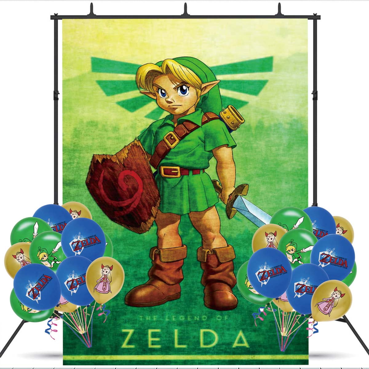 The Legend of Zelda Party Decorations Balloons Taspestry Backdrop ...