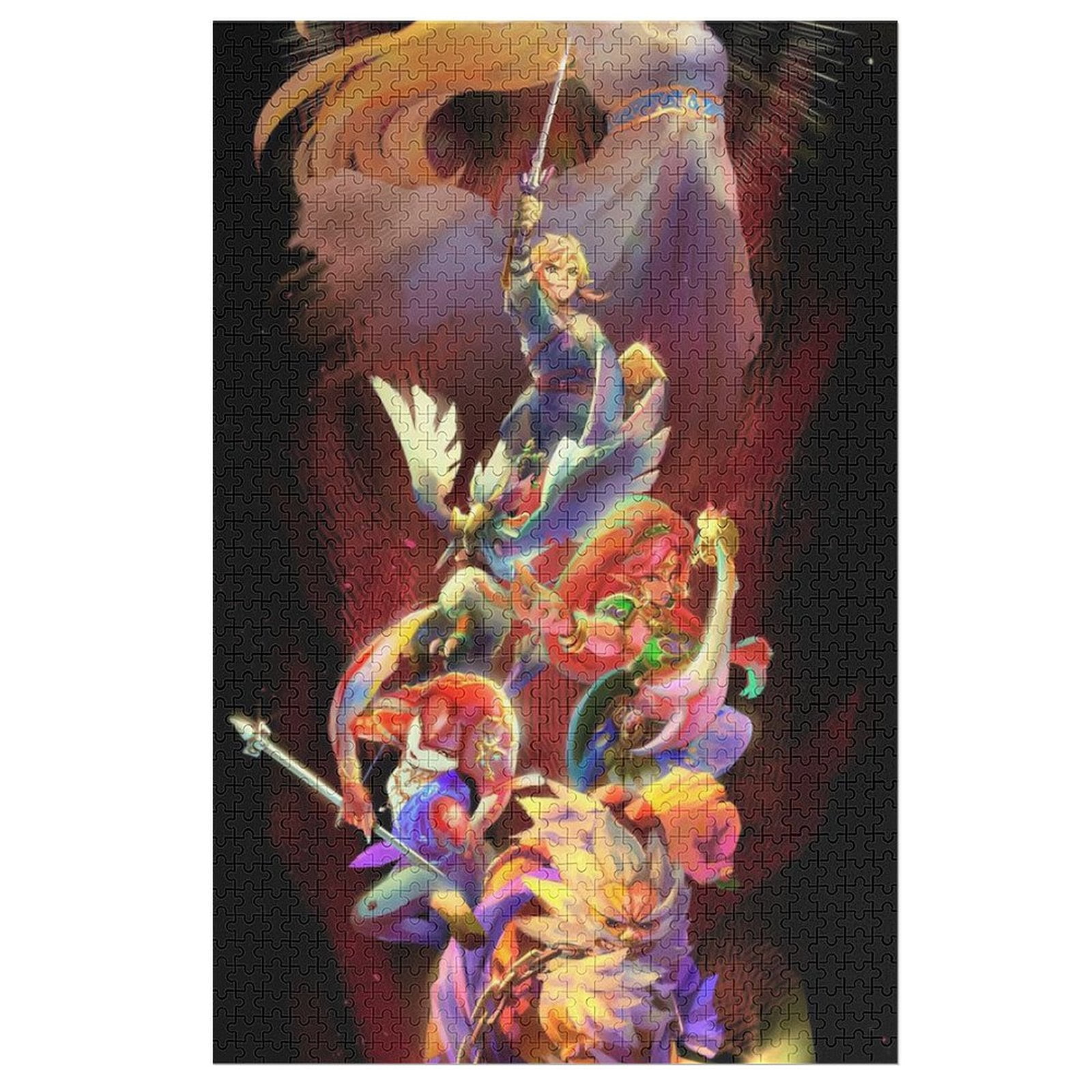 The Legend of Zelda Picture Puzzle 1000 PCS Wooden Puzzle Artwork ...