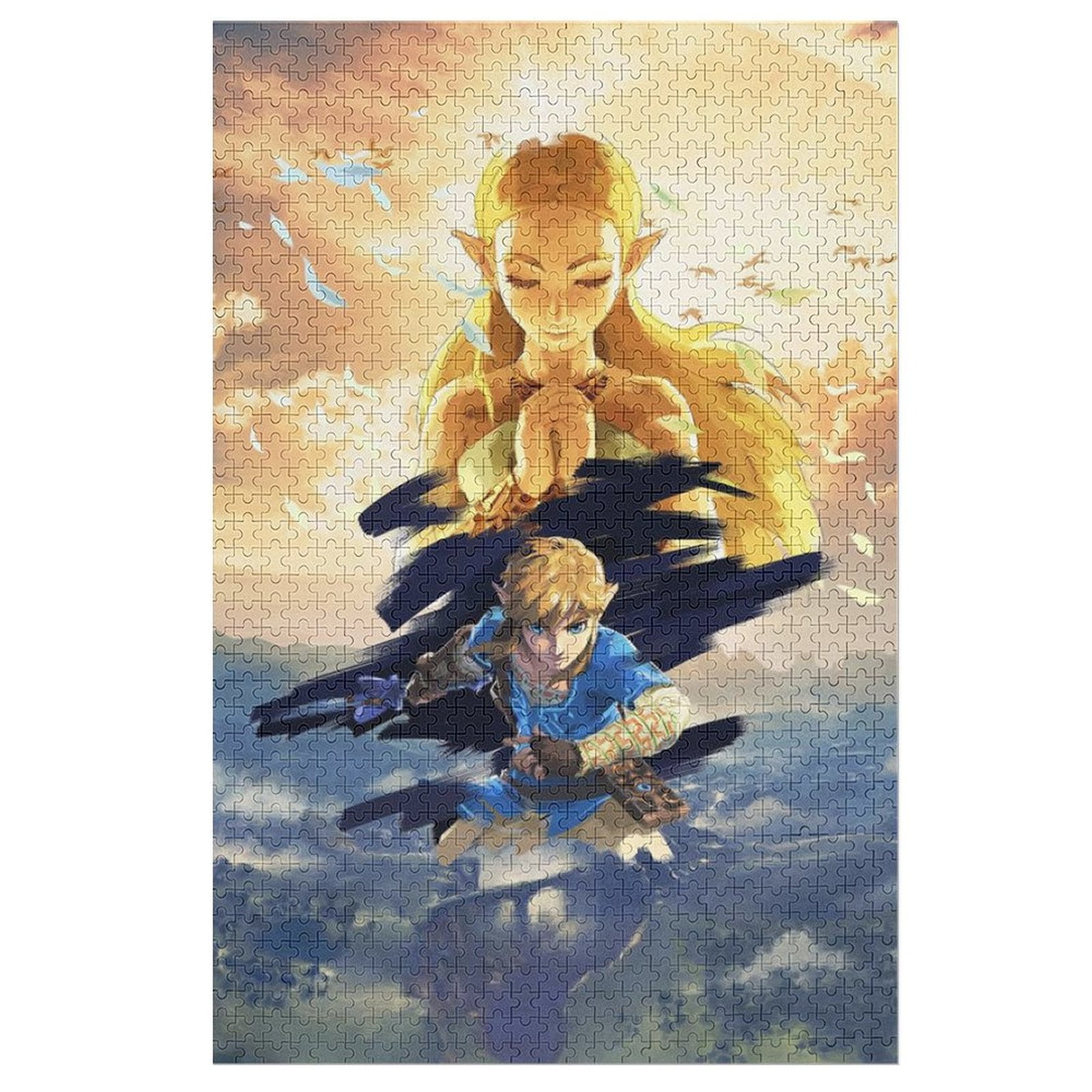 The Legend of Zelda Picture Puzzle 1000 PCS Wooden Puzzle Artwork ...