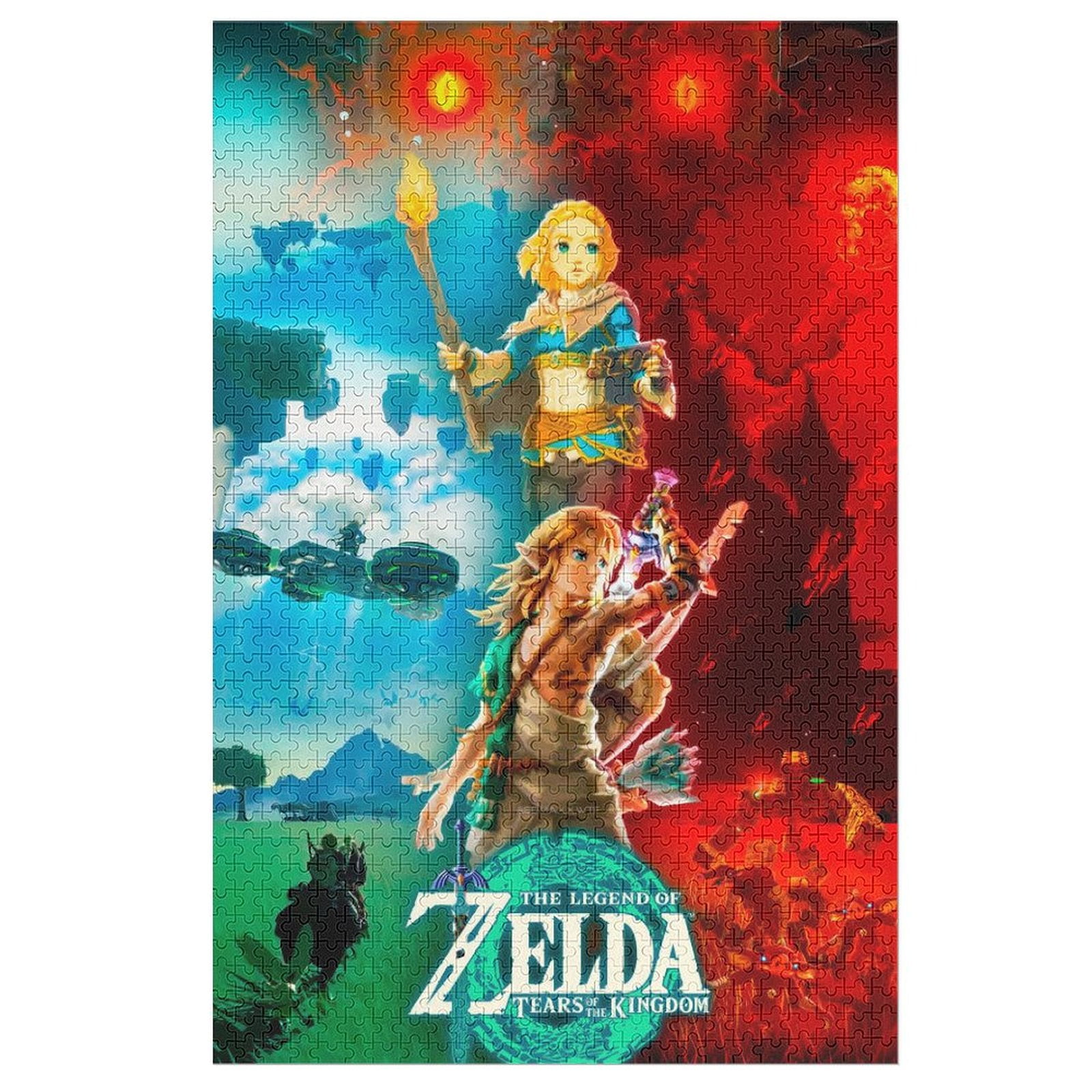 The Legend of Zelda Picture Puzzle 1000 PCS Wooden Puzzle Artwork ...
