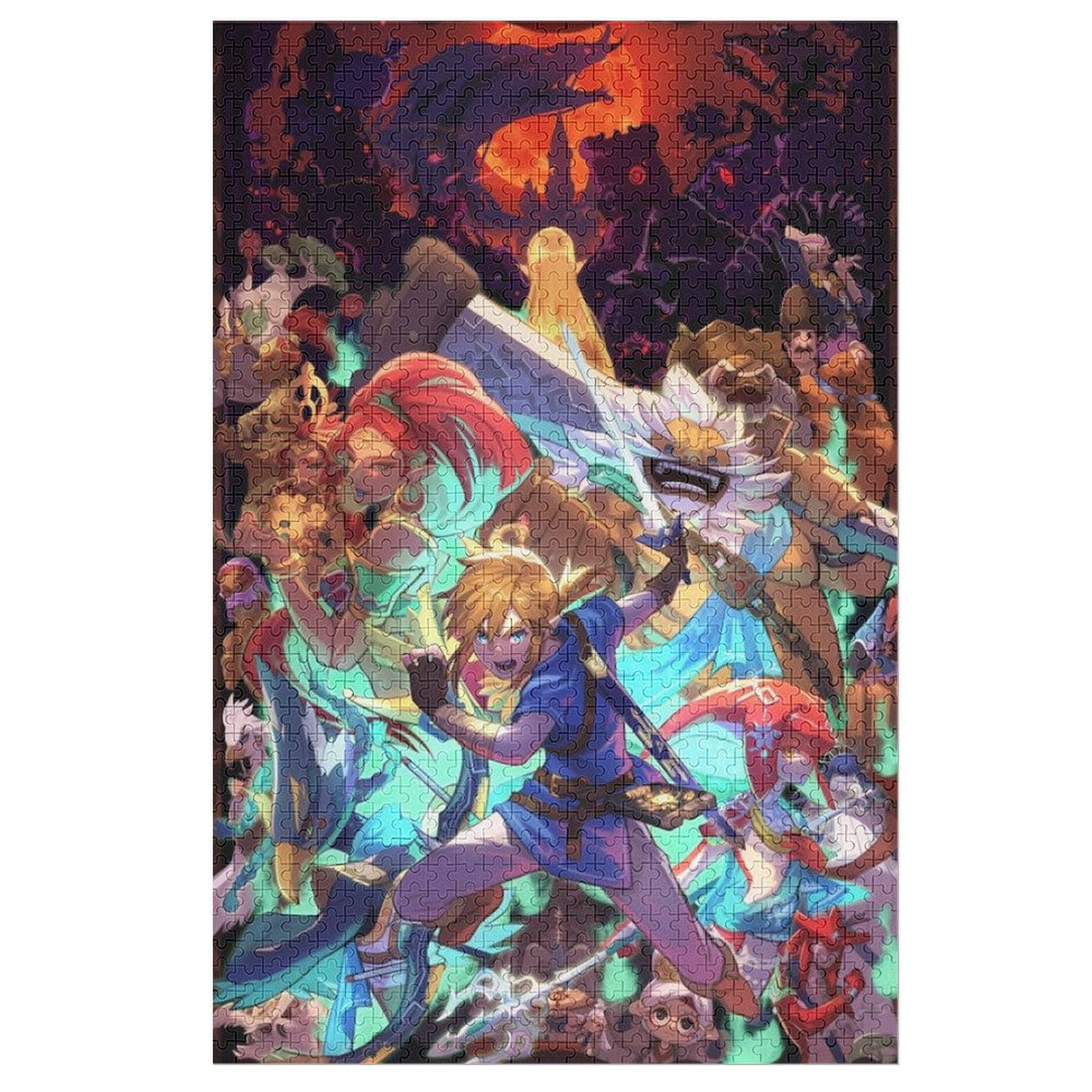 The Legend of Zelda Picture Puzzle 1000 PCS Wooden Puzzle Artwork ...