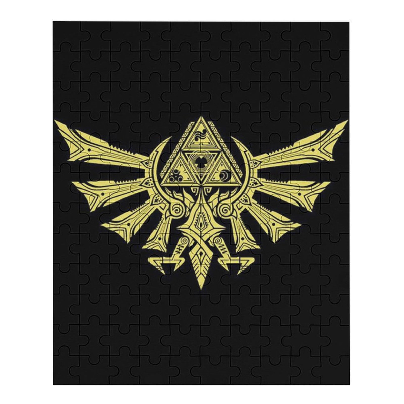 The Legend of Zelda Picture Puzzle 120 PCS Wooden Puzzle Artwork Jigsaw ...