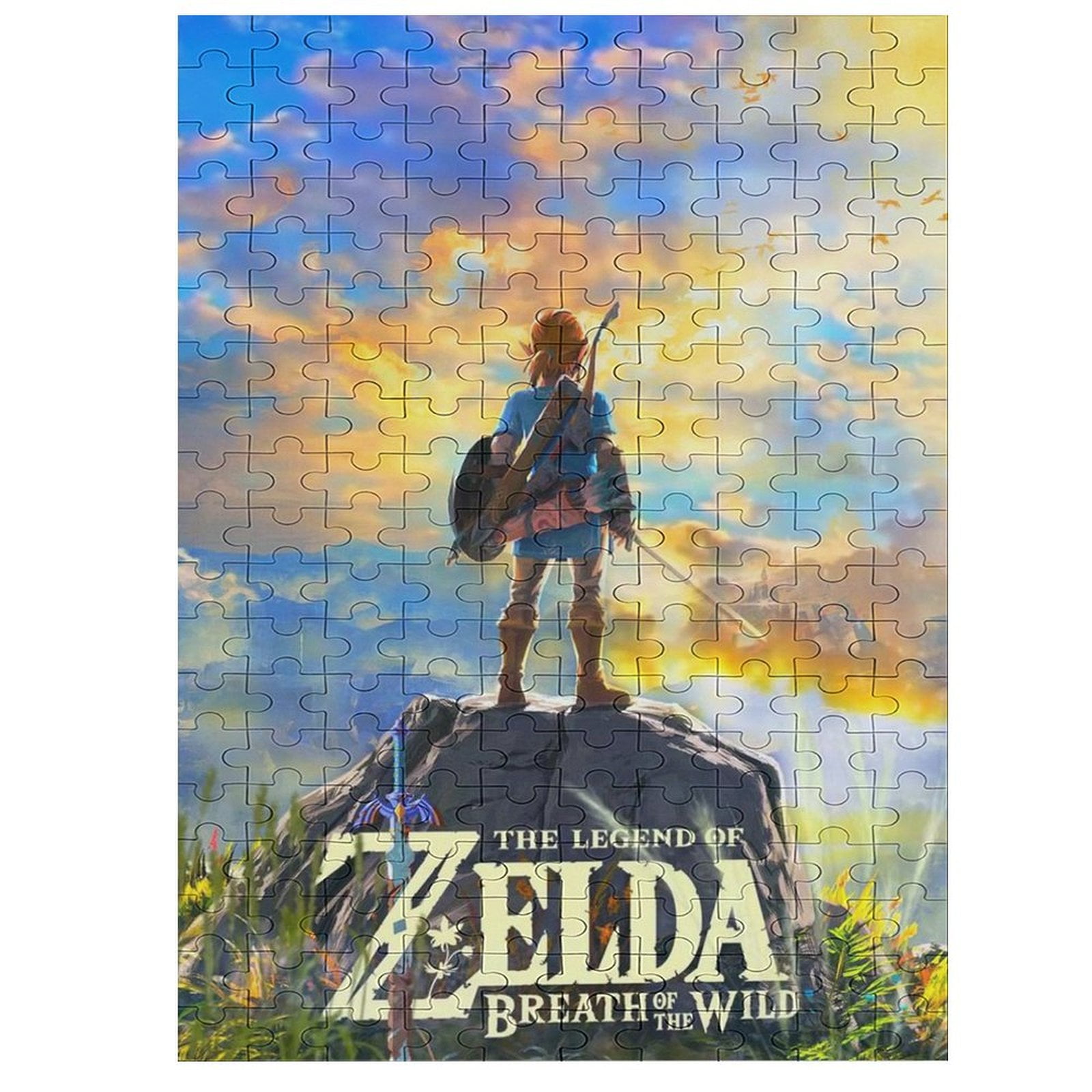 The Legend of Zelda Picture Puzzle 200 PCS Wooden Puzzle Artwork Jigsaw ...