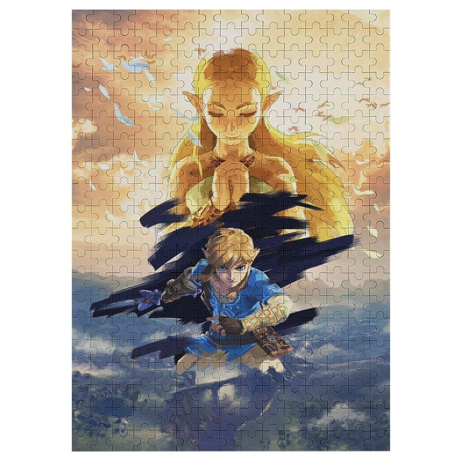 The Legend of Zelda Picture Puzzle 300 PCS Wooden Puzzle Artwork Jigsaw ...