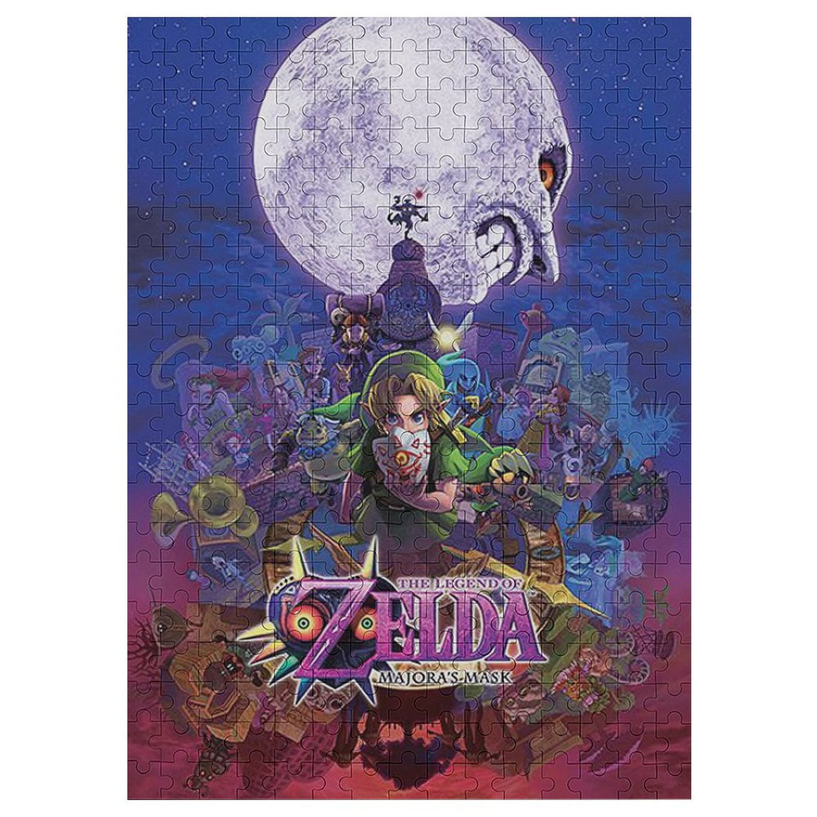 The Legend of Zelda Picture Puzzle 300 PCS Wooden Puzzle Artwork Jigsaw ...