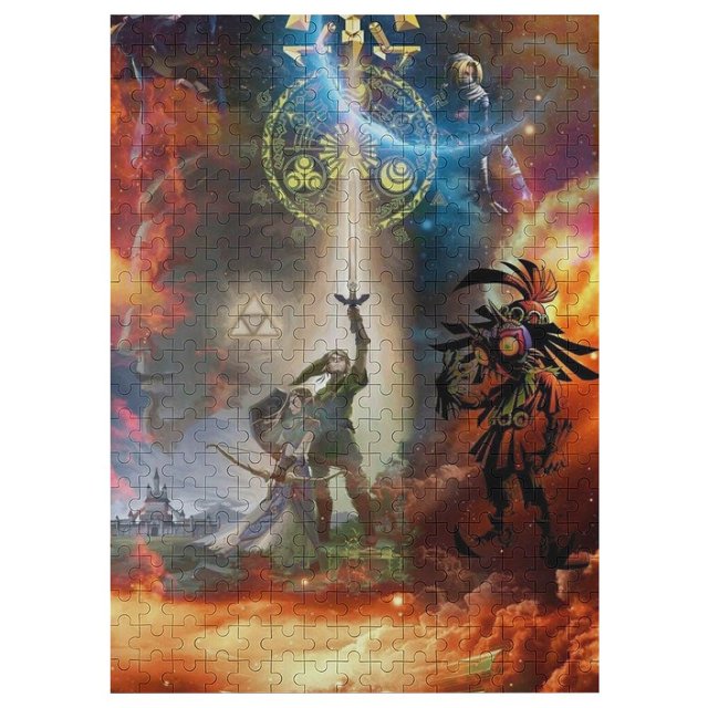 The Legend of Zelda Picture Puzzle 300 PCS Wooden Puzzle Artwork Jigsaw ...